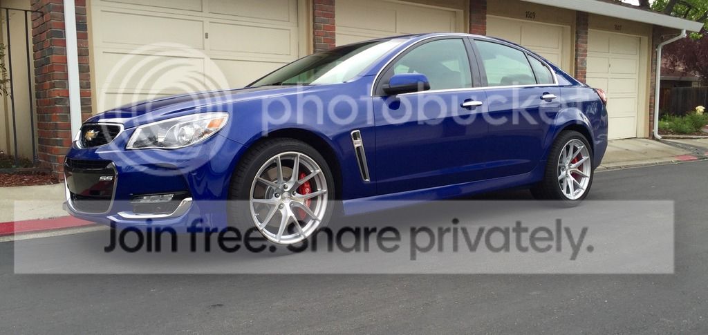 New wheels on a 16' SSB | Chevy SS Forum